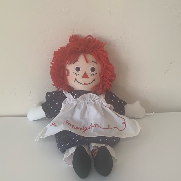 Aspire | Toys | Vintage Raggedy Ann Plush Doll | Poshmark